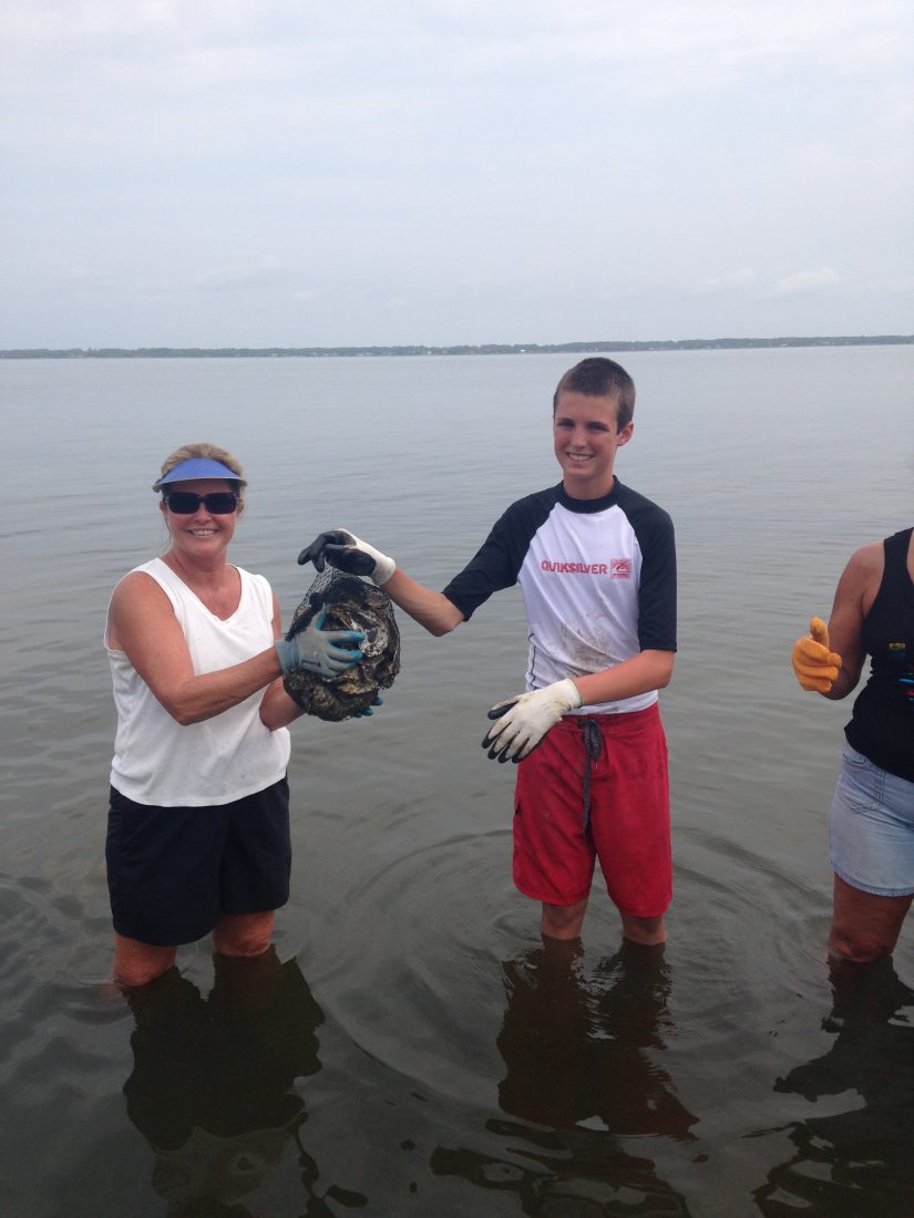 Marsh toe revetment progress continues at Trinity Center | North ...