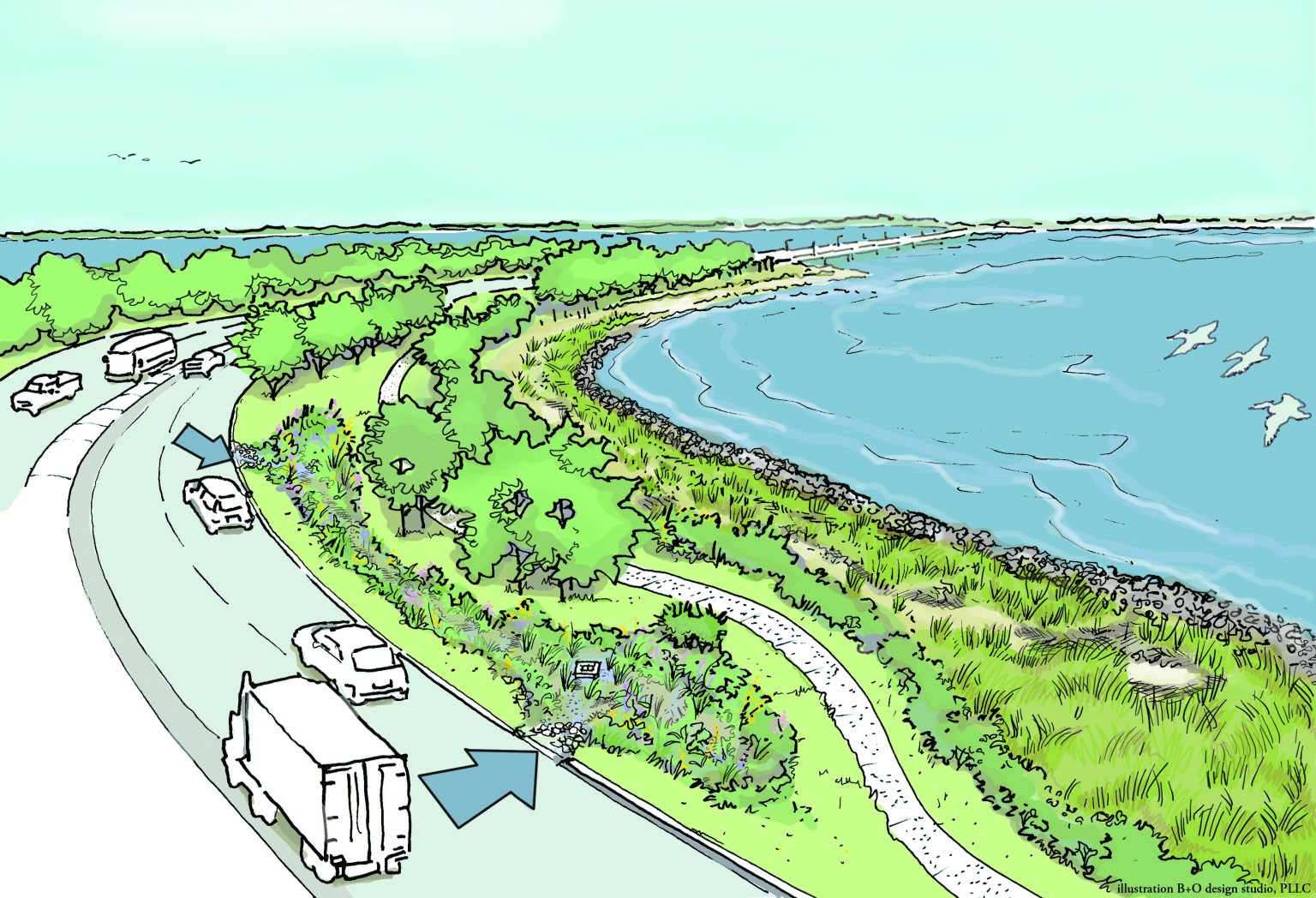 Nature-based Roadways