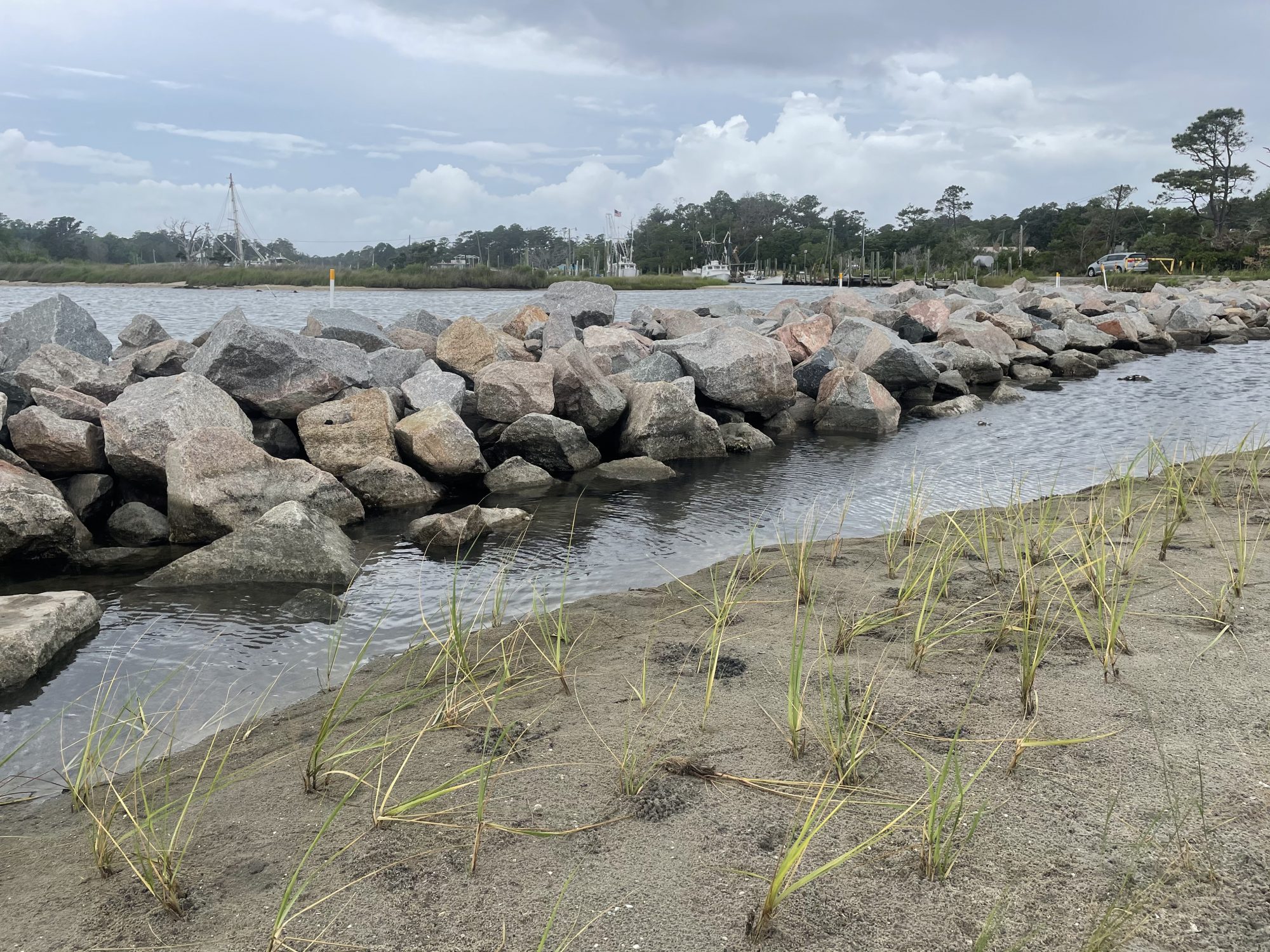 Atlantic Harbor Living Shoreline | North Carolina Coastal Federation