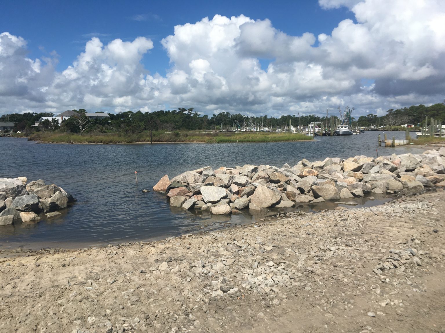 Atlantic Harbor Living Shoreline | North Carolina Coastal Federation